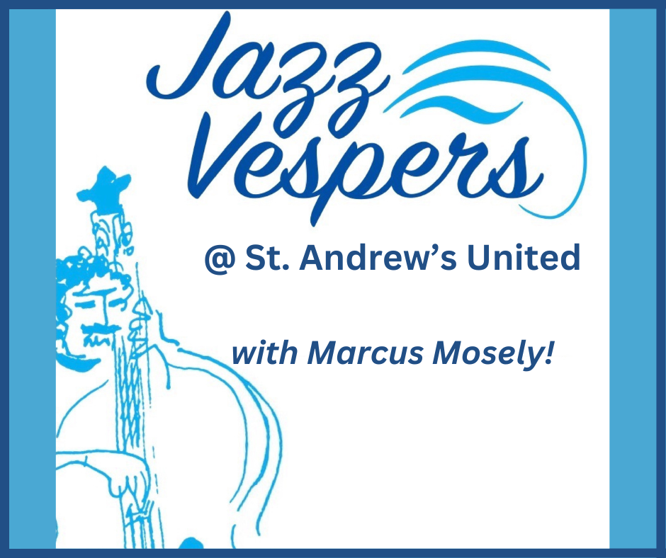 Jazz Vespers with Marcus Mosely
