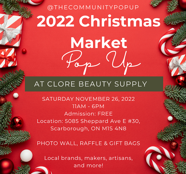 Community Pop Up Shop: Holiday Market