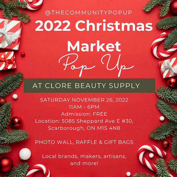 Community Pop Up Shop: Holiday Market