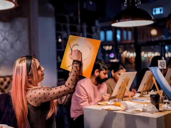 Paint and Sip Night For Adults