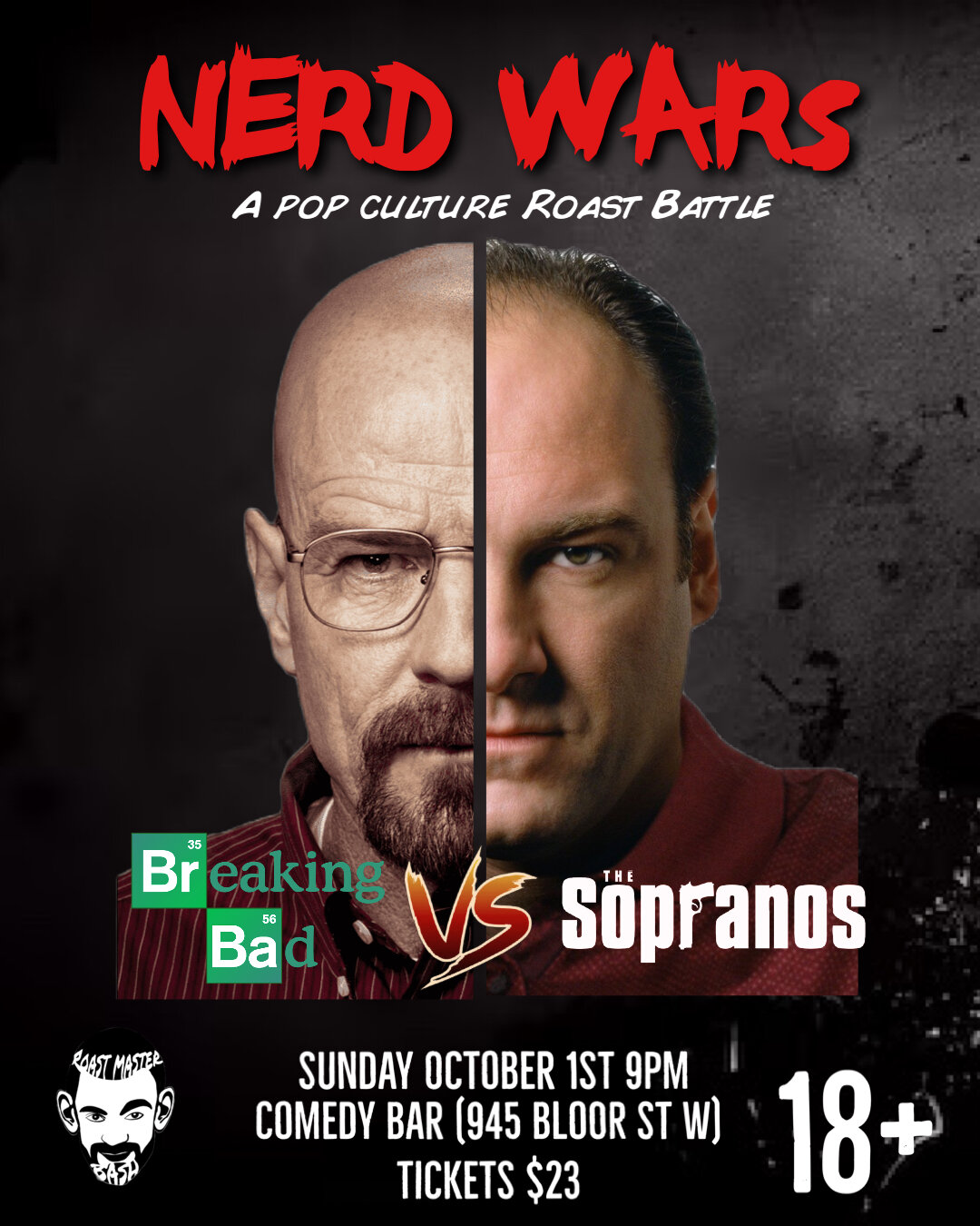 NERD WARS: A Pop Culture Roast Battle – Breaking Bad Vs The Sopranos