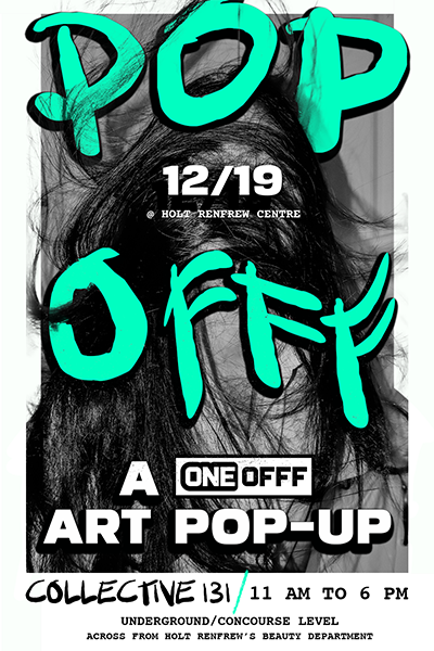 POP OFFF – a ONE OFFF art pop-up shop