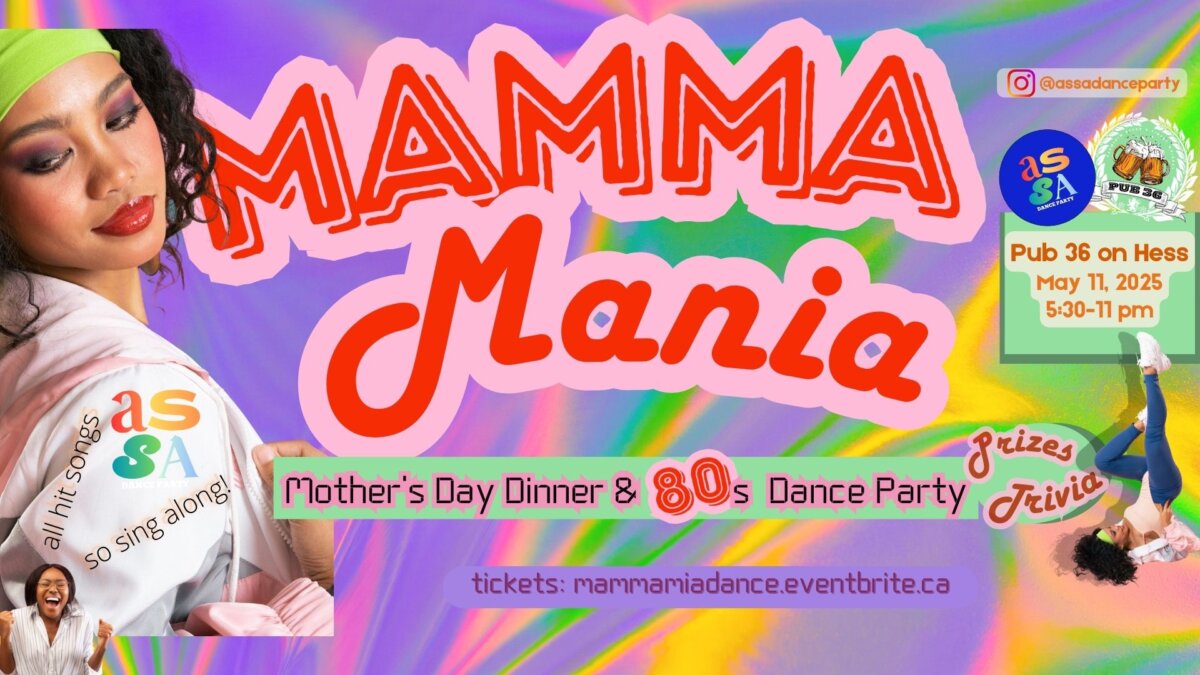 Mamma Mania – Mothers Day Dinner & 80s Dance Party