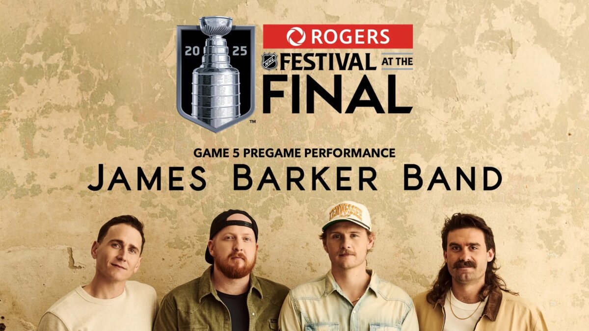 James Barker Band to Perform Free Concert Ahead of Stanley Cup Final ...