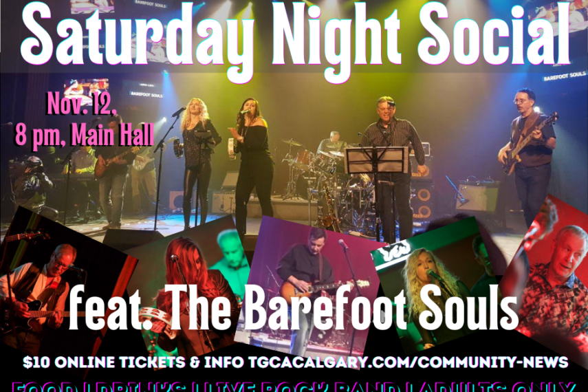 TGCA Saturday Night Social community concert