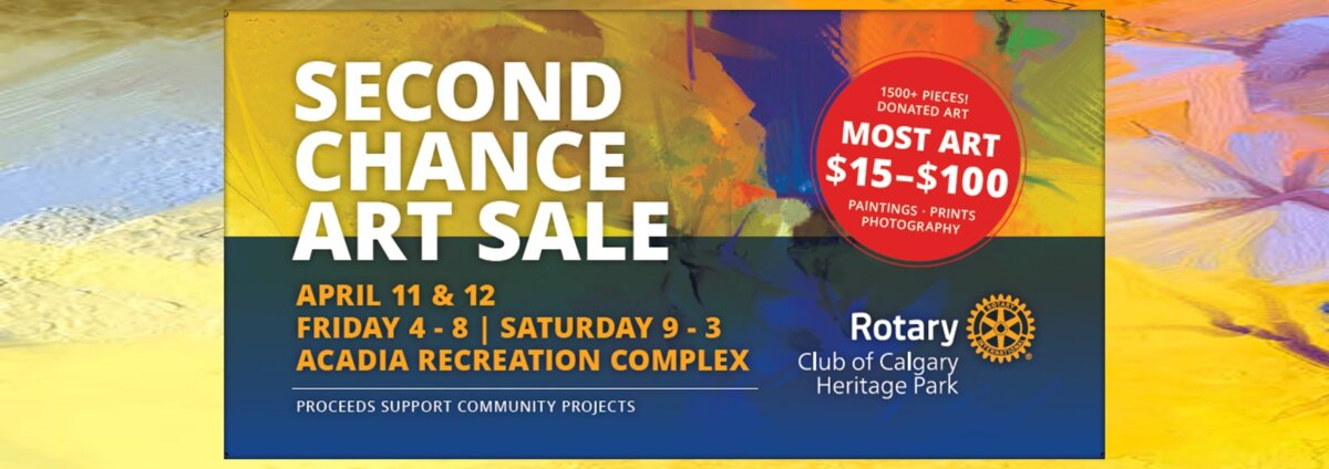 Second Chance Art Sale