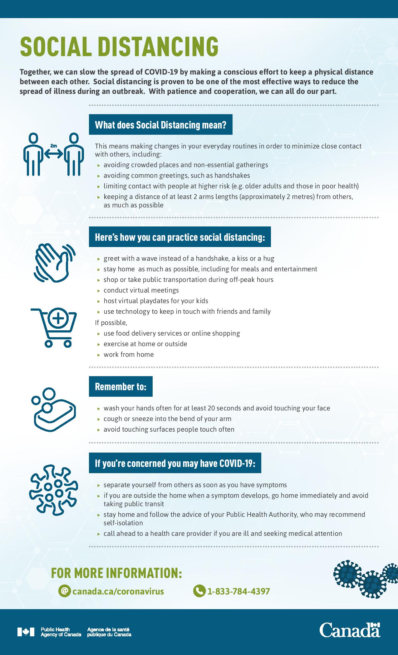 How To Social Distance – Guidelines From Alberta Health