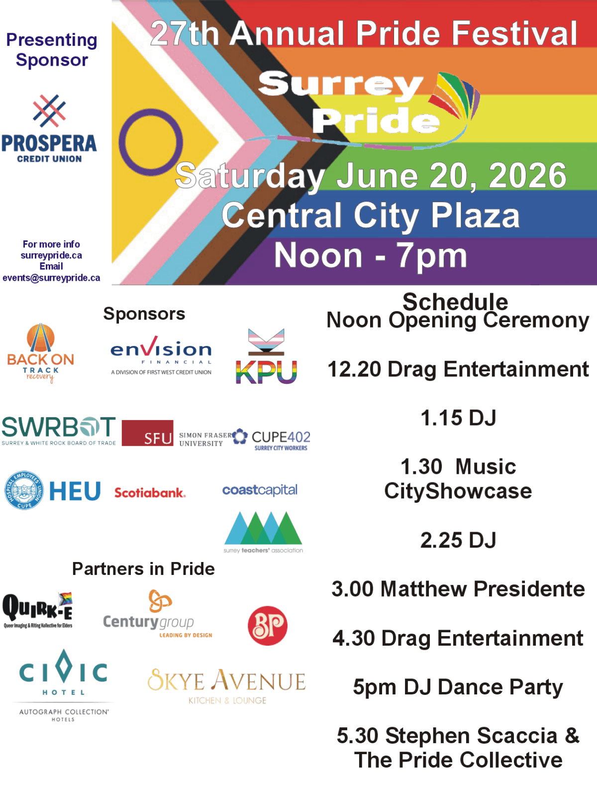 Surrey Pride Festival