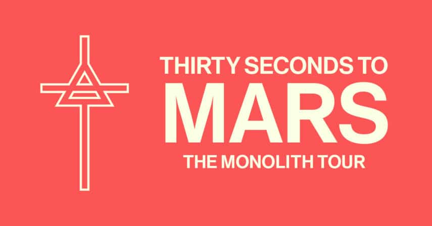 Thirty Seconds To Mars Summer 2018 “The Monolith Tour” – Schedule