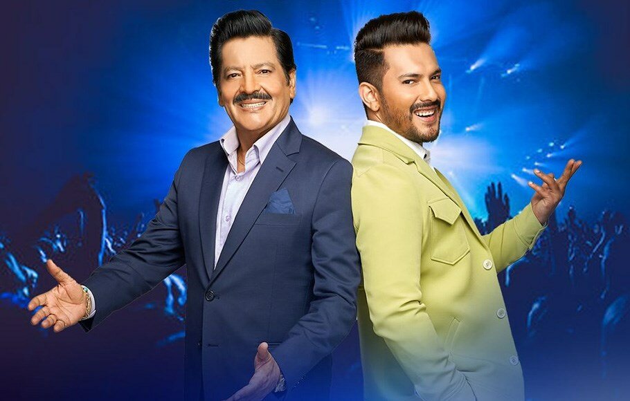 Udit Narayan and Aditya Narayan Live