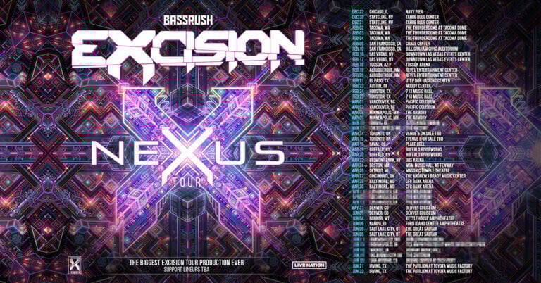 Nexus: Excision Touring Toronto, Montreal & Vancouver in March 2024