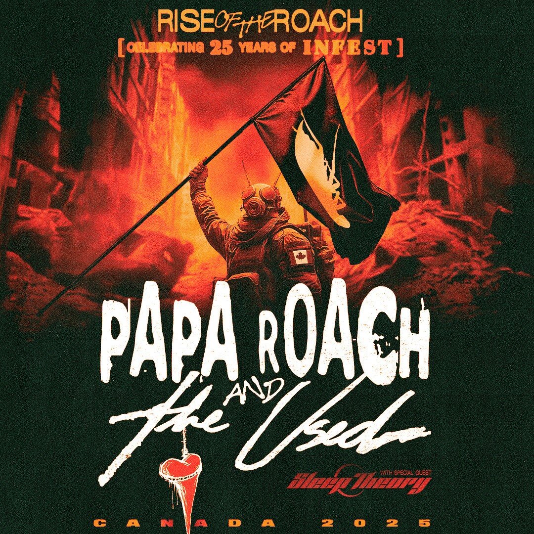 Papa Roach Announces Canadian Leg of “Rise of the Roach” Tour for Fall