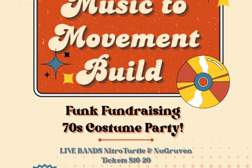Music to Movement Build: a retro funk costume party!