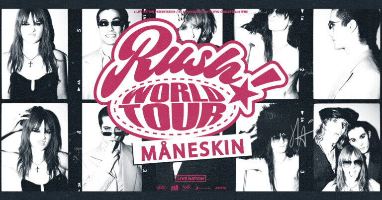 Måneskin Coming to Toronto and Vancouver on RUSH! World Tour; Onsale ...