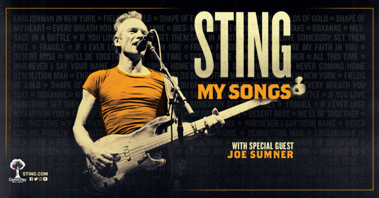 Sting Plans Toronto and Vancouver Stops on My Songs 2023 Tour; Onsale ...