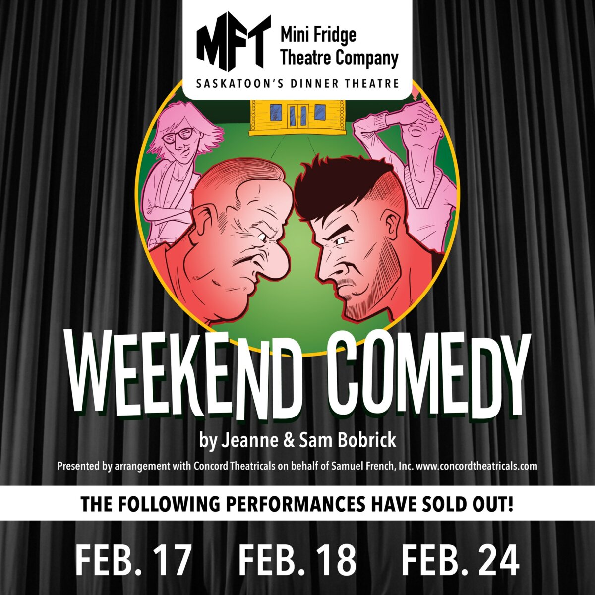 Weekend Comedy written by Jeanne and Sam Bobrick