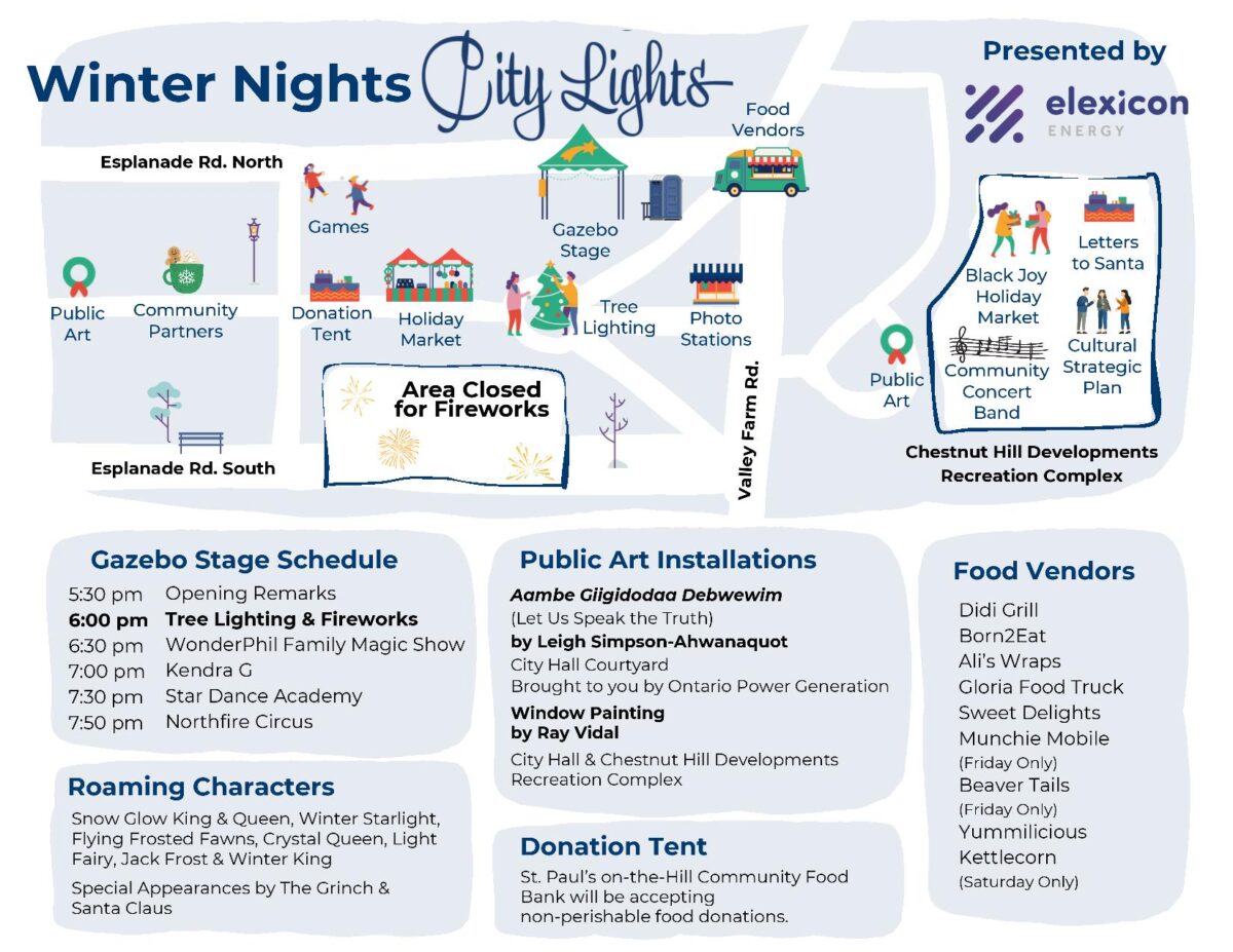 Pickering Lights Up Nov 14 & 15! Fireworks, Festivities & Roads Affected